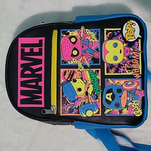 Marvel | Bags | Marvel Blacklight Mini Backpack | Poshmark